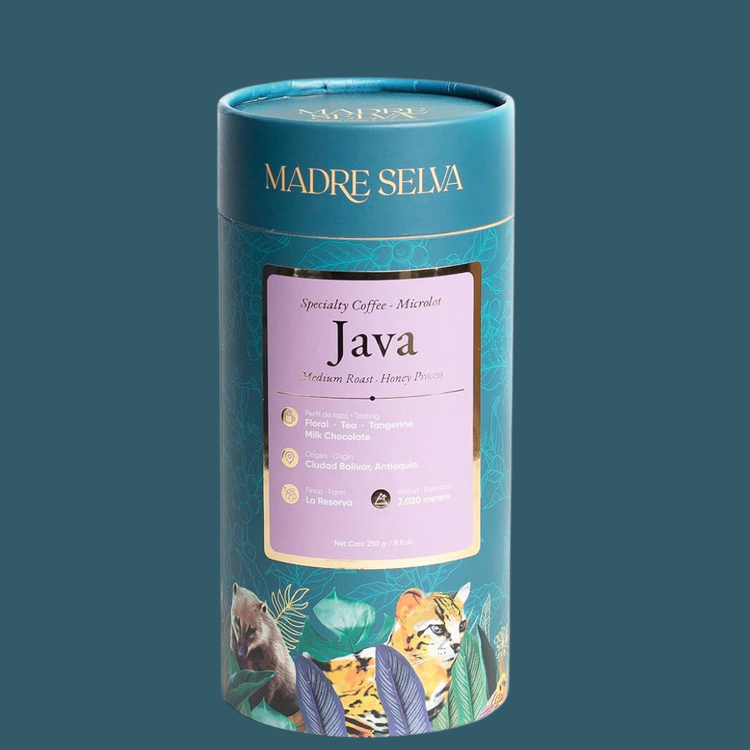 Café en Grano Madre Selva Bourbon Java 250g De Especialidad – Amarket Gourmet